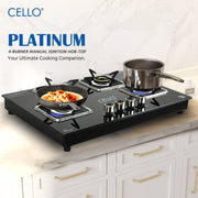Buy Gas Stoves & Cooktops Online – Cello Kitchen Appliances – CELLO