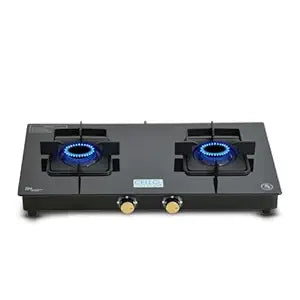 Cello : Black Pearl 2 Burner Cooktop | Cello Gas Stove – CELLO