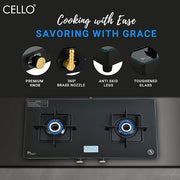 Buy Gas Stoves & Cooktops Online – Cello Kitchen Appliances – CELLO