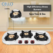Buy Gas Stoves & Cooktops Online – Cello Kitchen Appliances – CELLO