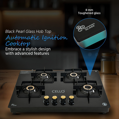 Buy Gas Stoves & Cooktops Online – Cello Kitchen Appliances – CELLO