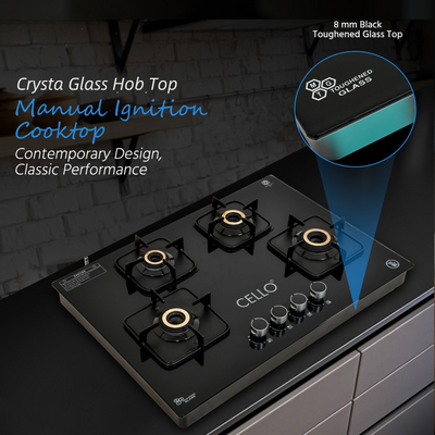 Buy Gas Stoves & Cooktops Online – Cello Kitchen Appliances – CELLO